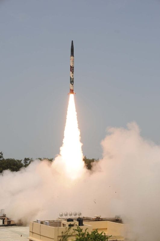 Agni-I Ballistic Missile successfully launched from Wheeler Island off ...