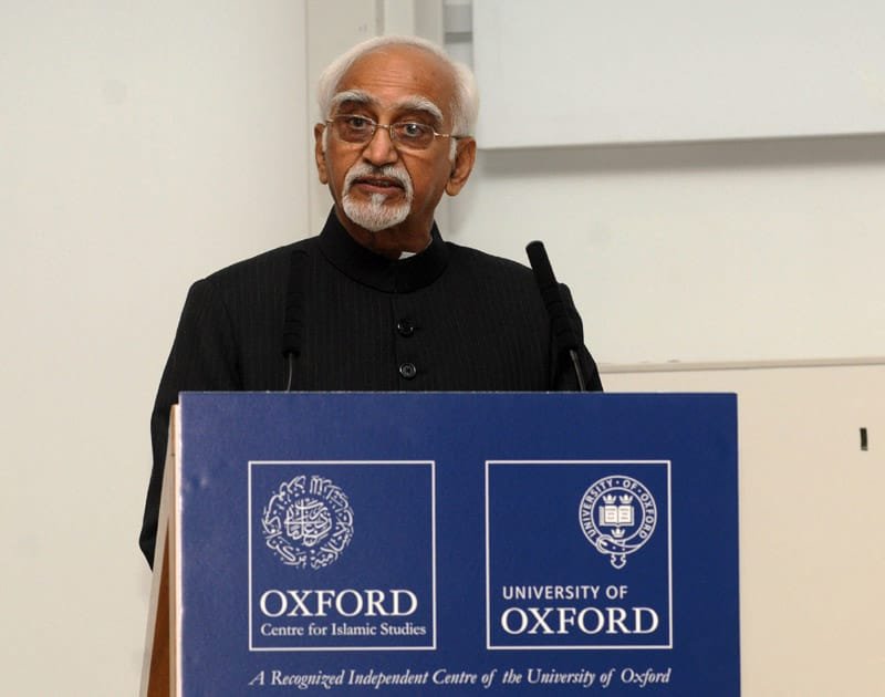 The Vice President, Shri Mohd. Hamid Ansari delivering Lecture on ...