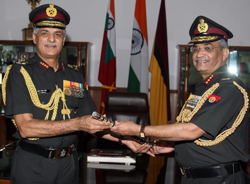 Lt. Gen. V.P. Chaturvedi after taking over as new DGMS (Army) is ...