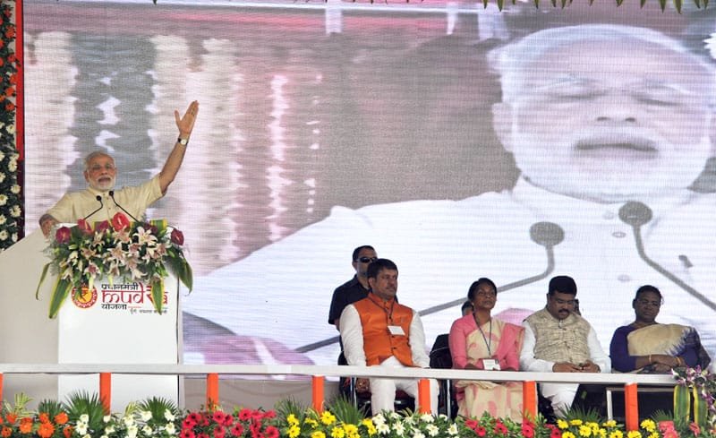 The Prime Minister, Shri Narendra addressing at the function to ...