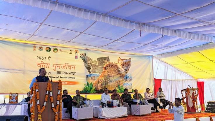 Commemorating one year of successful implementation of Project Cheetah ...